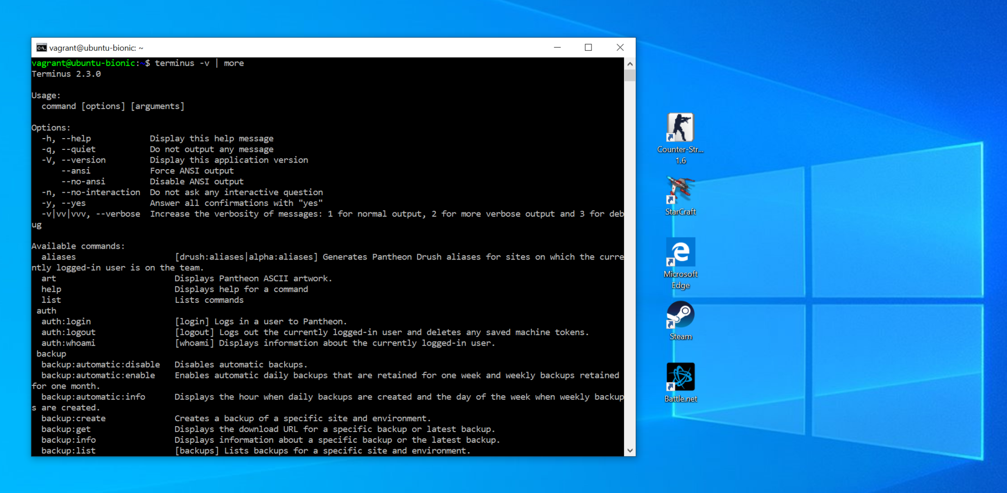 Installing Terminus on Windows using VM (Virtual Machine) – Carey Dayrit